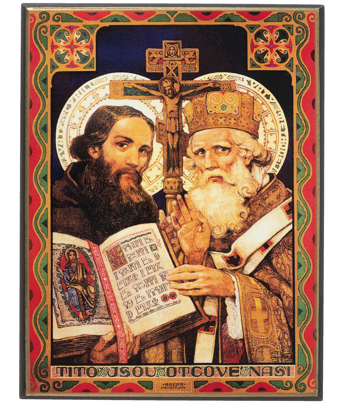 Ikona A - Sv. Cyril a Metoděj | Církev.cz E-shop