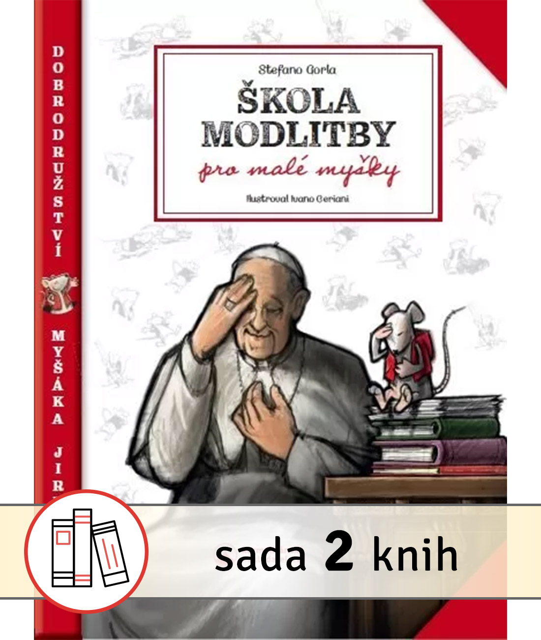 Škola modlitby pro malé myšky + Úžasný příběh o Ježíšovi | Církev.cz E-shop