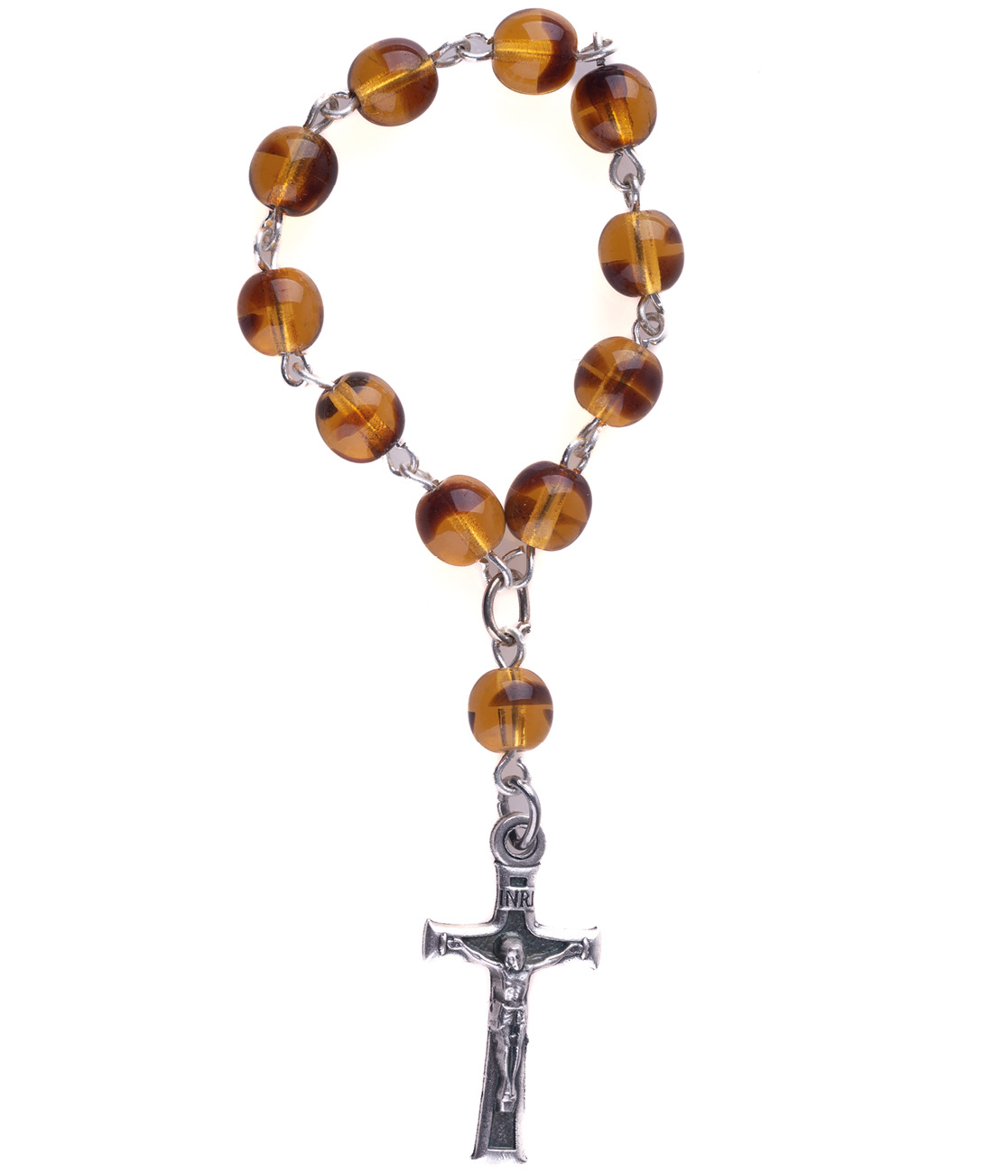 Růženec desátek, medový | Církev.cz E-shop