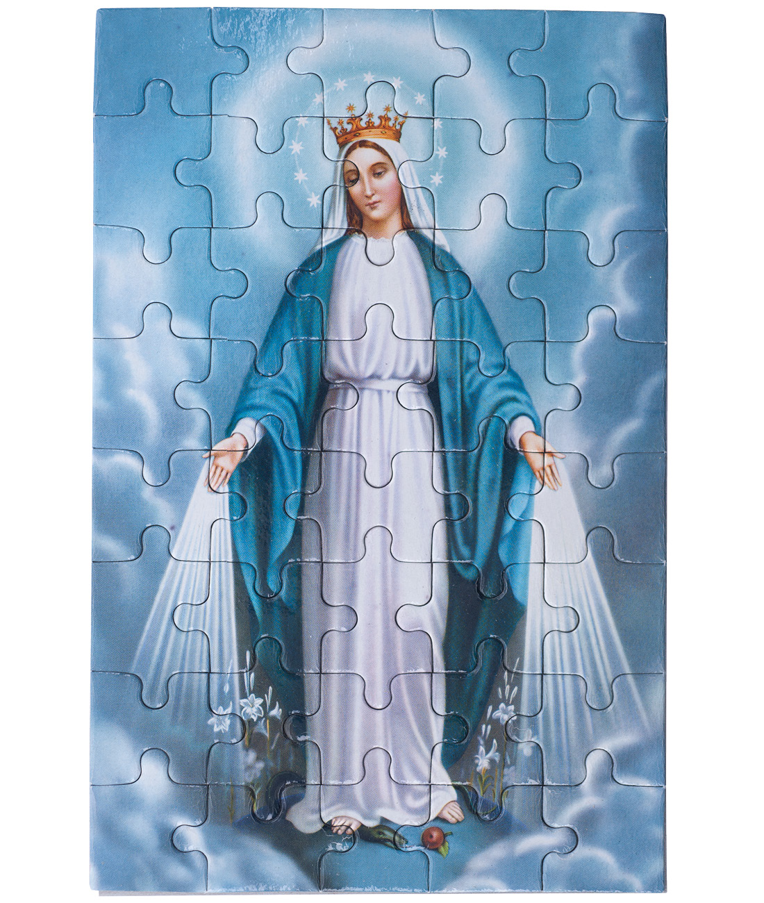 Puzzle - Panna Maria Neposkvrněná 20 x 13 cm | Církev.cz E-shop
