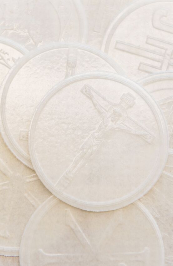 Hostie ornamentové, velké - 50 ks | Církev.cz E-shop